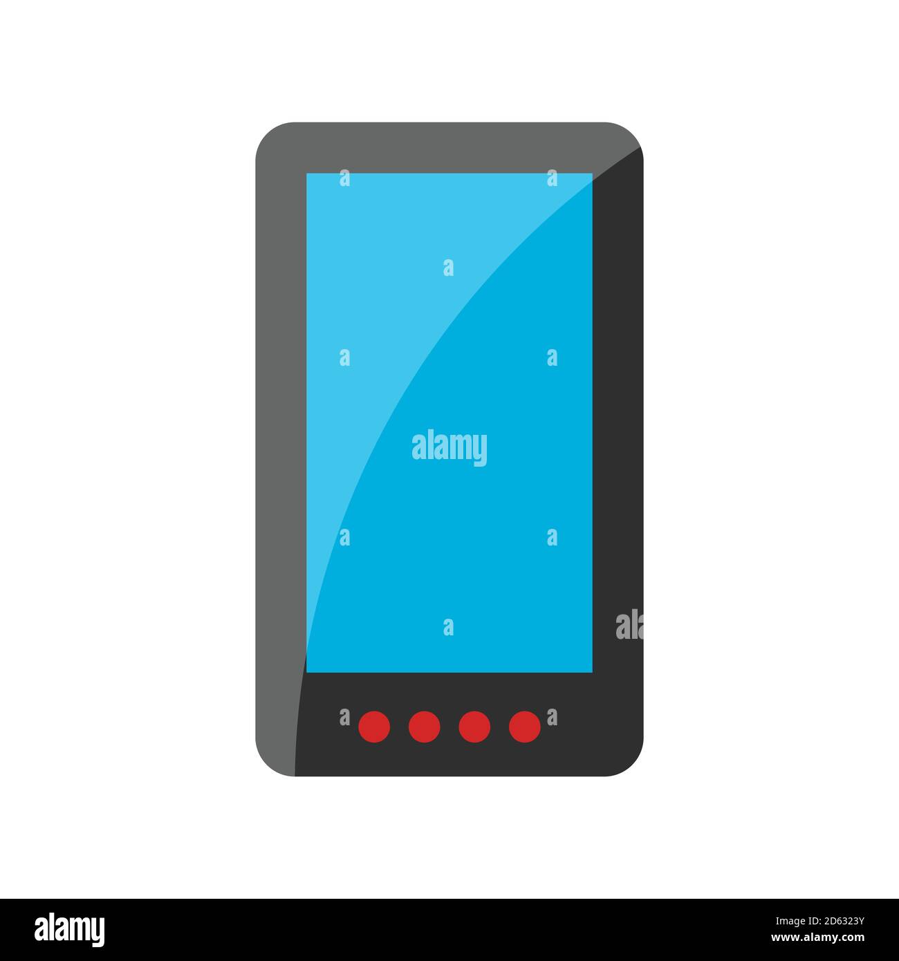 Stylized illustration of smartphone Stock Vector Image & Art - Alamy