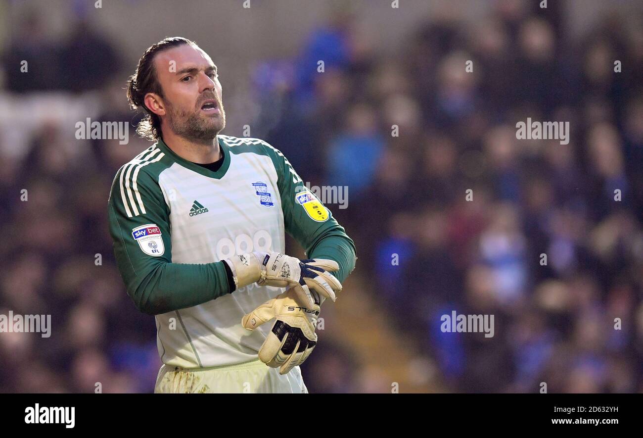 Birmingham City goalkeeper Lee Camp Stock Photo - Alamy