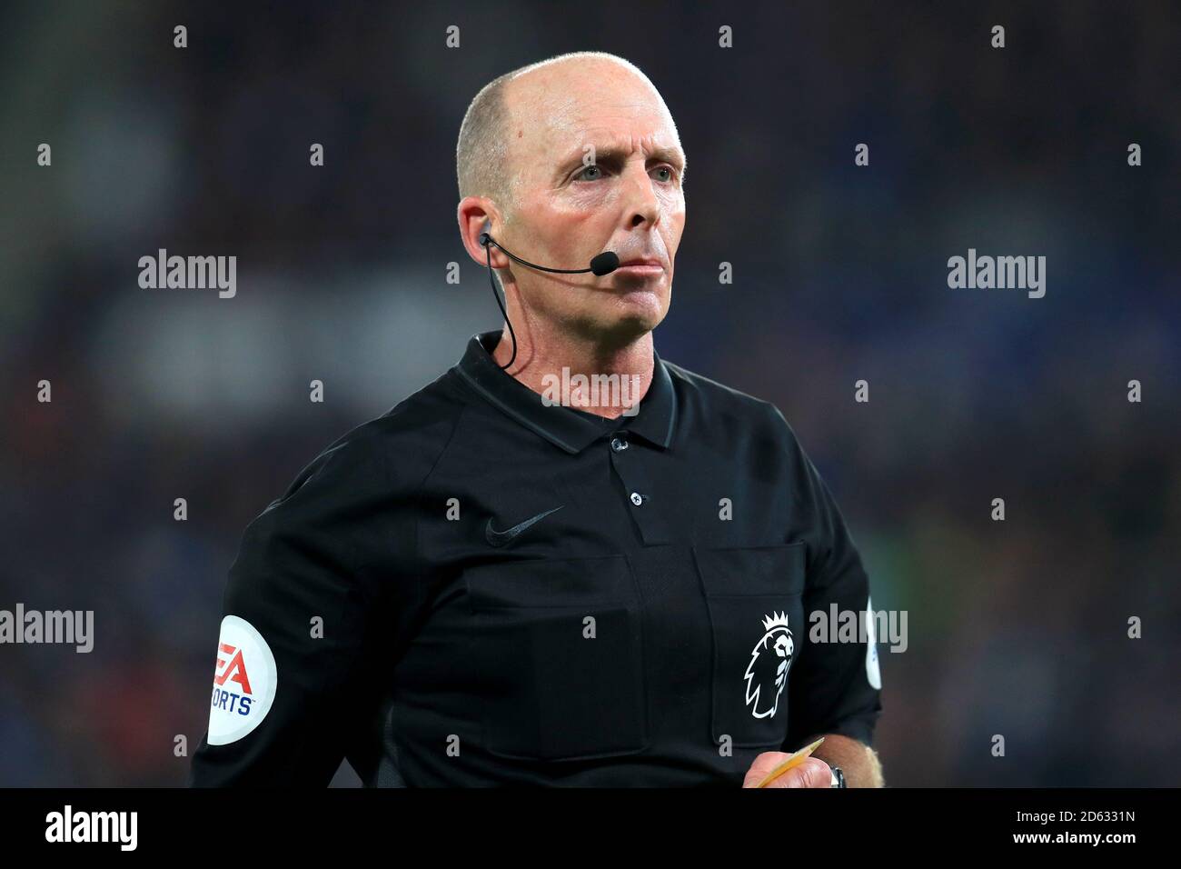 Referee Mike Dean Stock Photo - Alamy