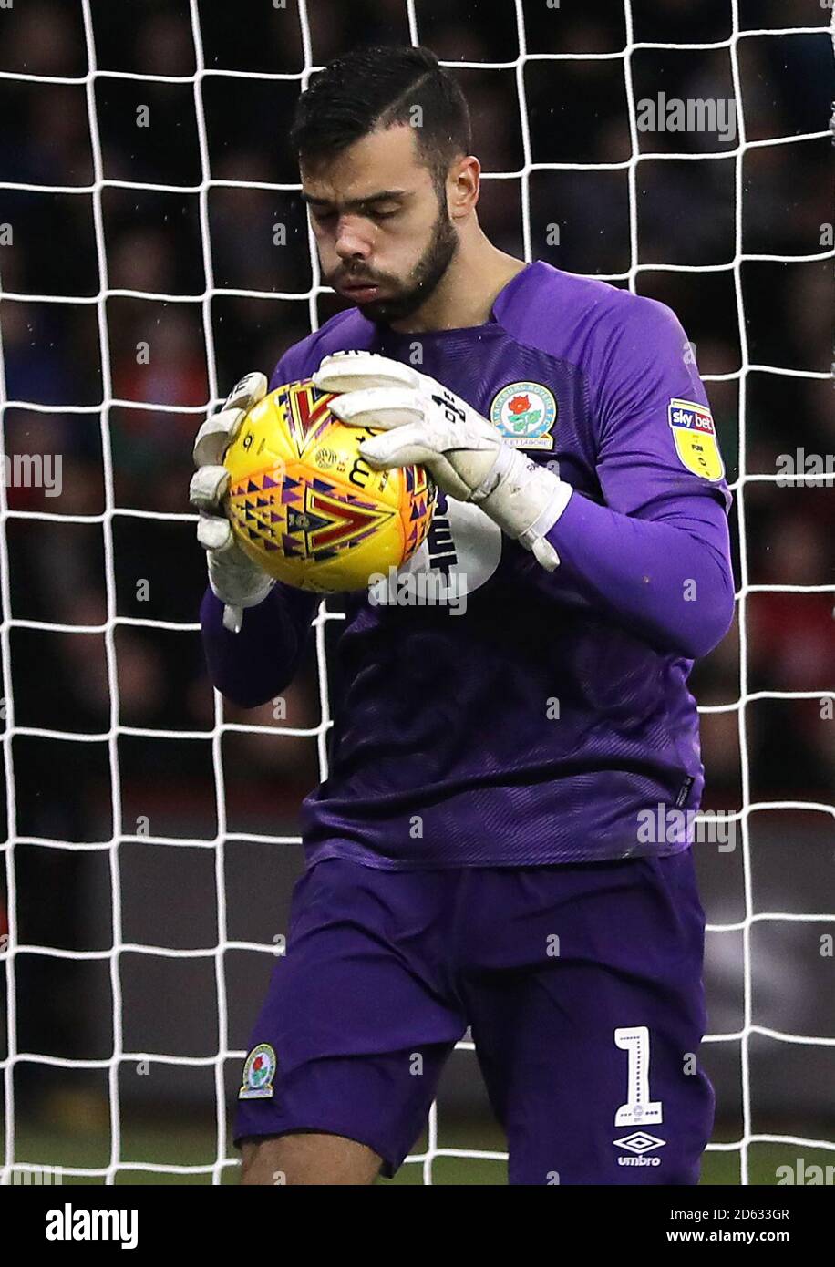 Blackburn Rovers goalkeeper David Raya Stock Photo - Alamy
