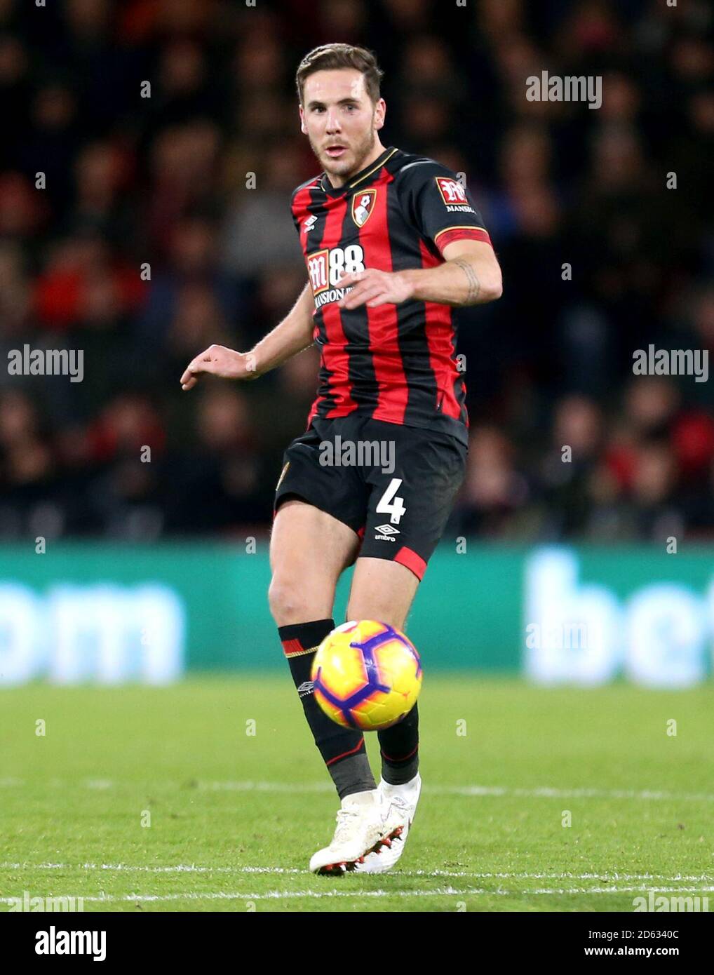 Bournemouth's Dan Gosling in action during the Premier League Match at ...