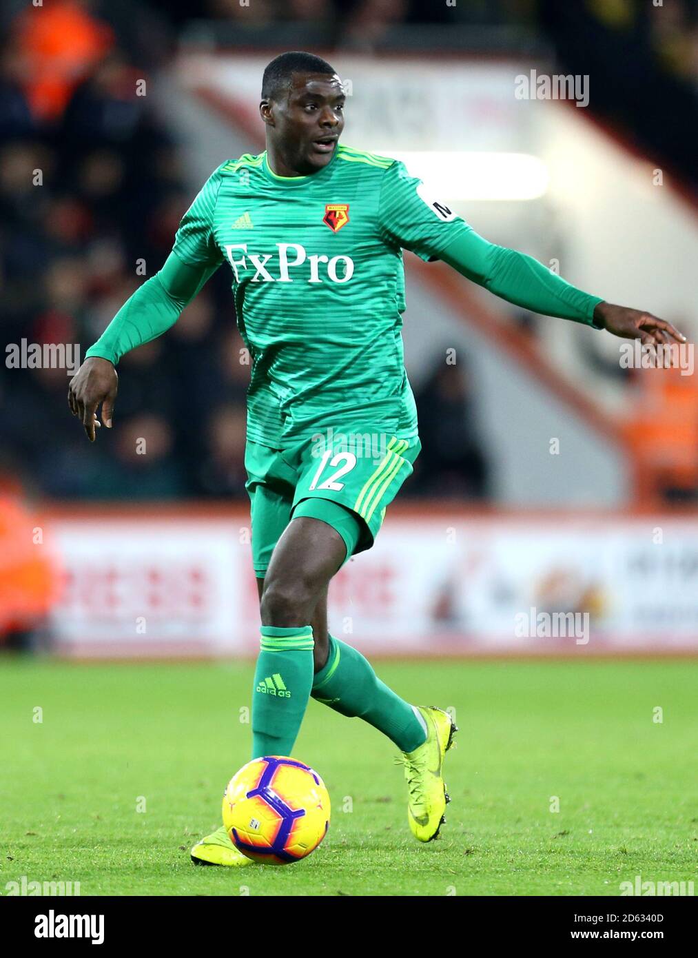 Watford's Ken Sema in action during the Premier League Match at ...