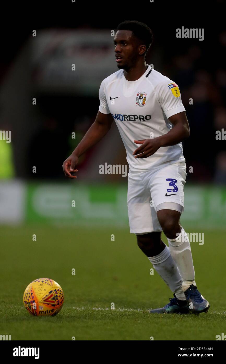 Coventry City's Brandon Mason in action Stock Photo - Alamy