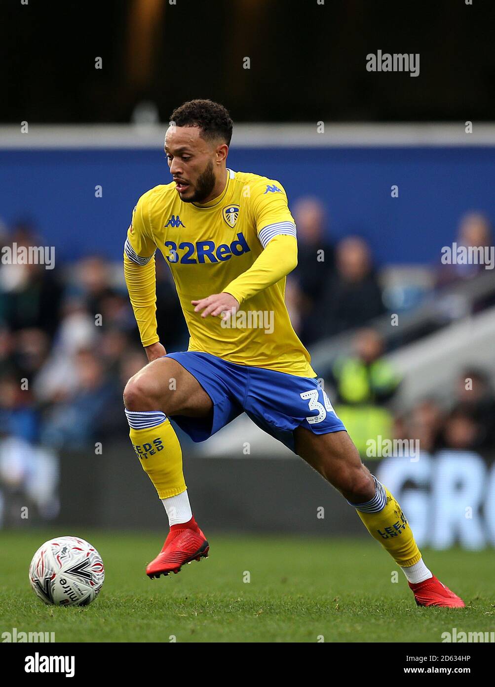 Leeds United's Lewis Baker in action Stock Photo - Alamy