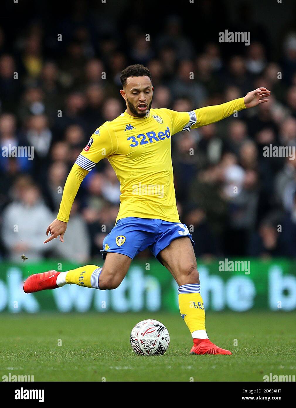 Leeds United's Lewis Baker in action Stock Photo - Alamy
