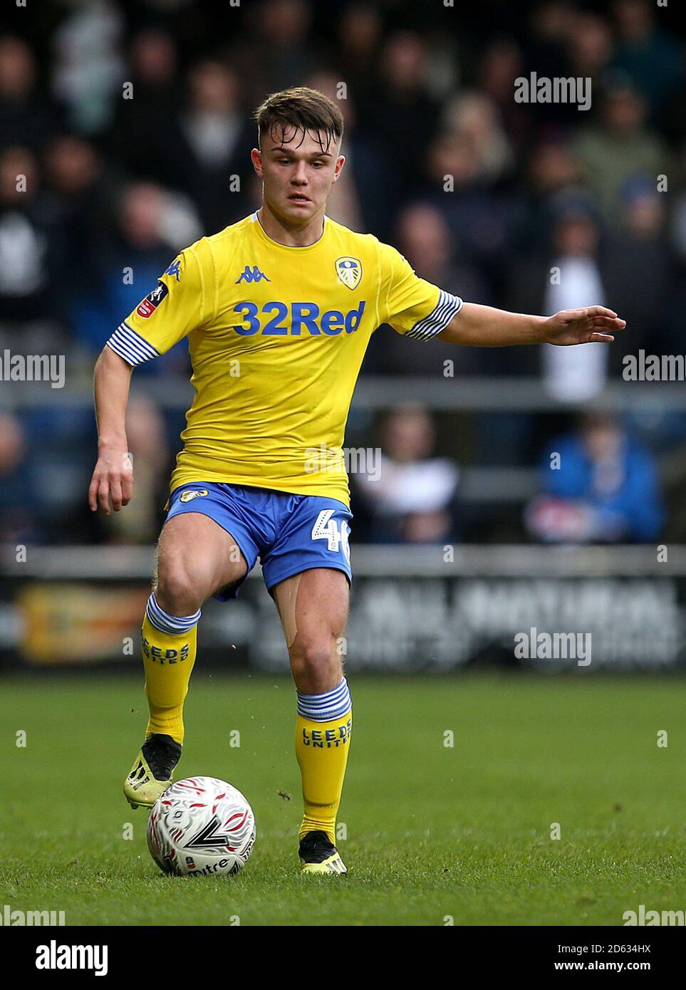 Leeds United's Jamie Shackleton in action Stock Photo - Alamy