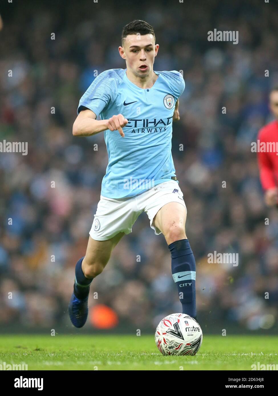 Manchester City's Phil Foden in action Stock Photo - Alamy
