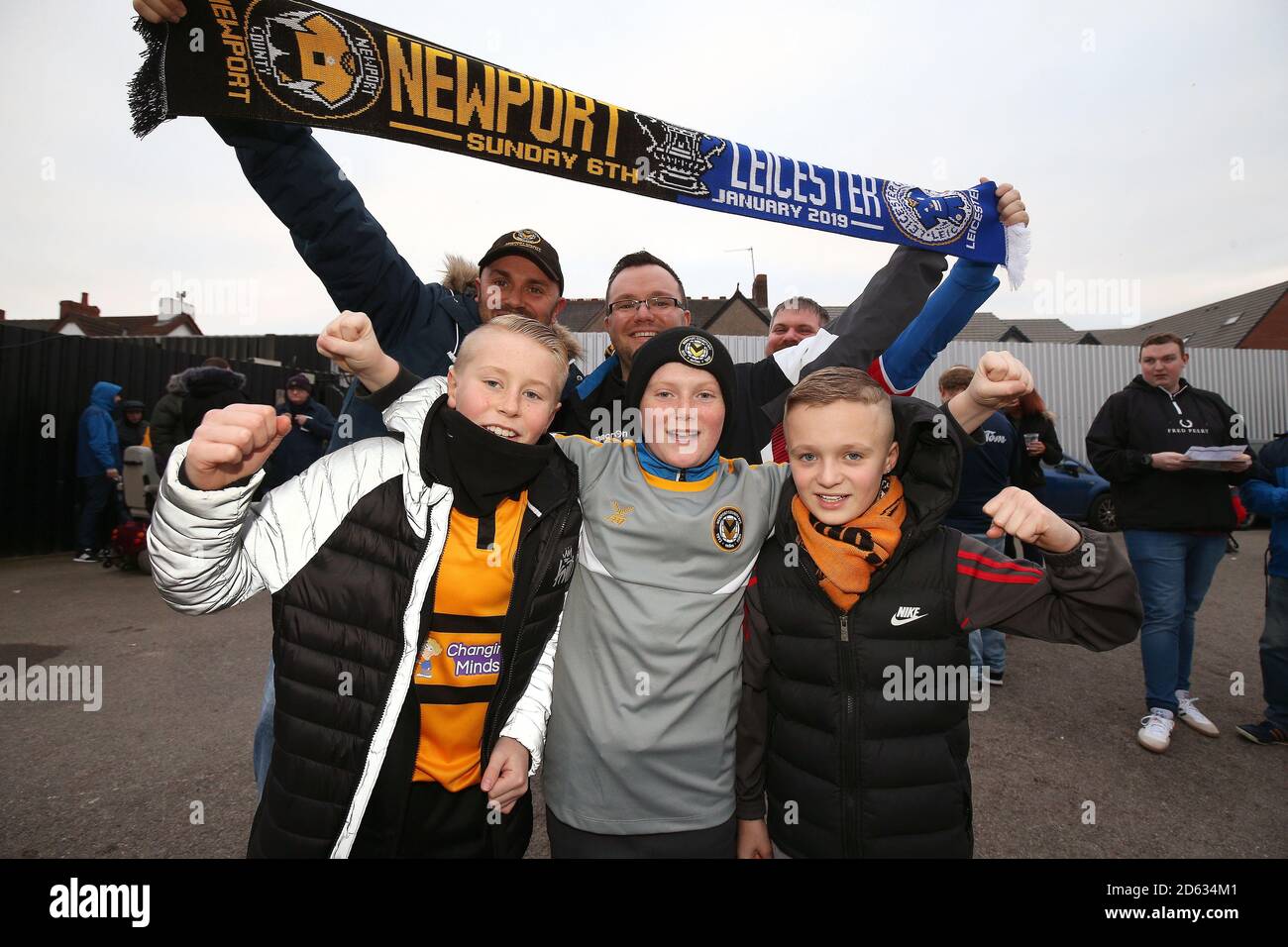 Newport football fan hi-res stock photography and images - Alamy