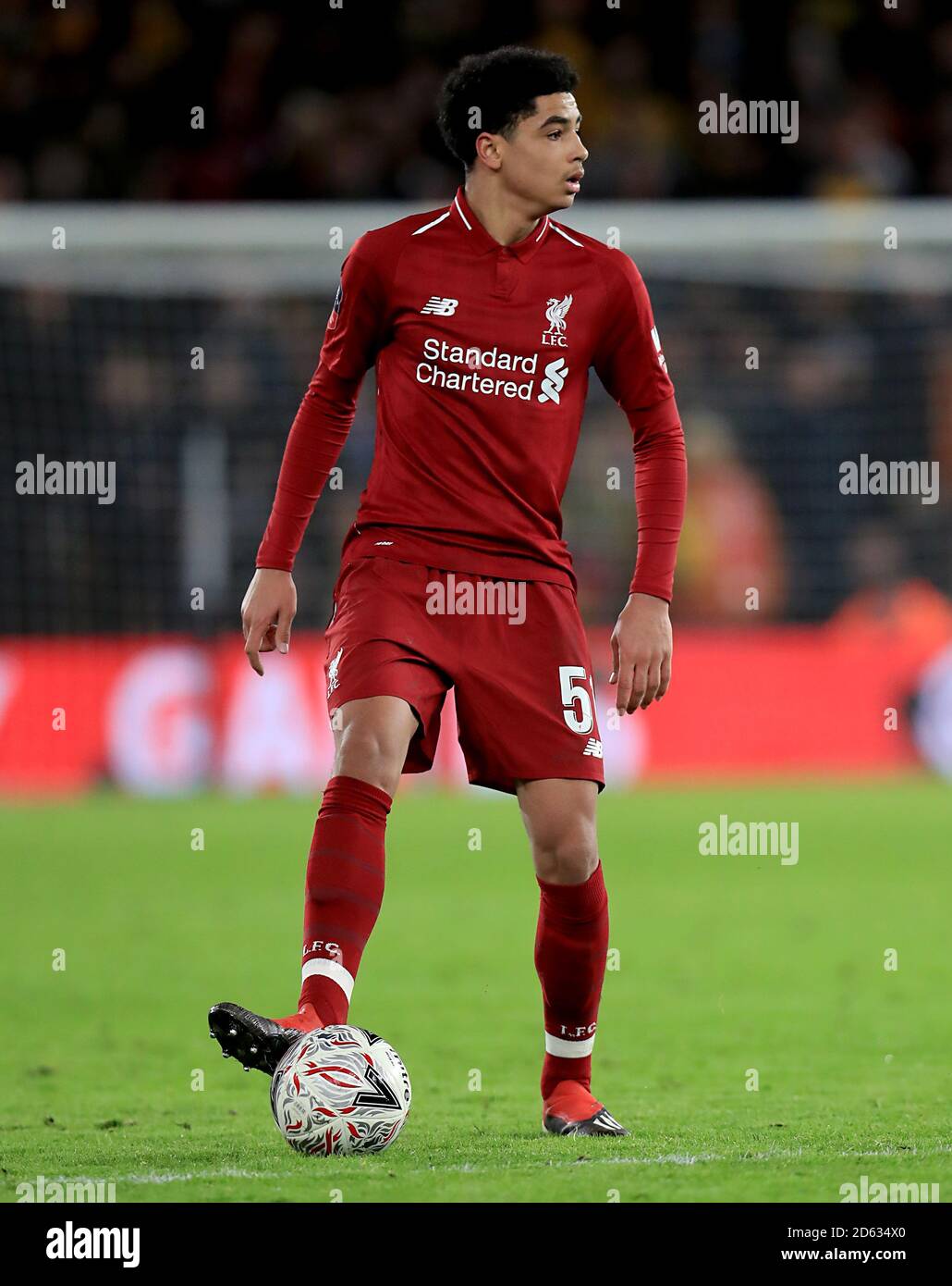 Liverpool's Ki-Jana Hoever Stock Photo - Alamy