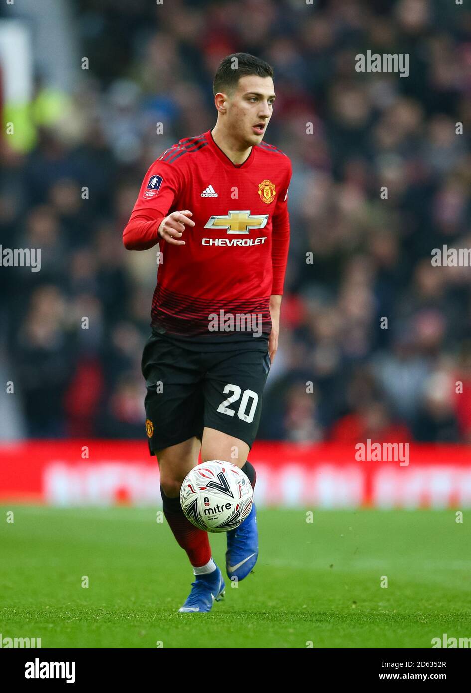 Manchester United's Diogo Dalot Stock Photo - Alamy