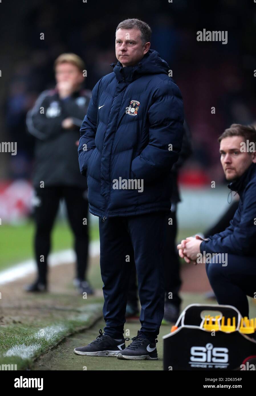 Coventry City manager Mark Robins Stock Photo - Alamy