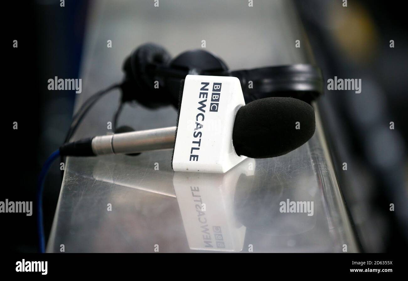 General view of BBC Newcastle Microphones Stock Photo - Alamy