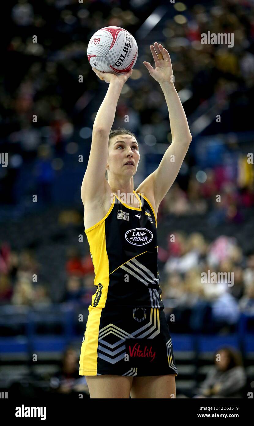 Rachel Dunn, Wasps Netball Stock Photo - Alamy
