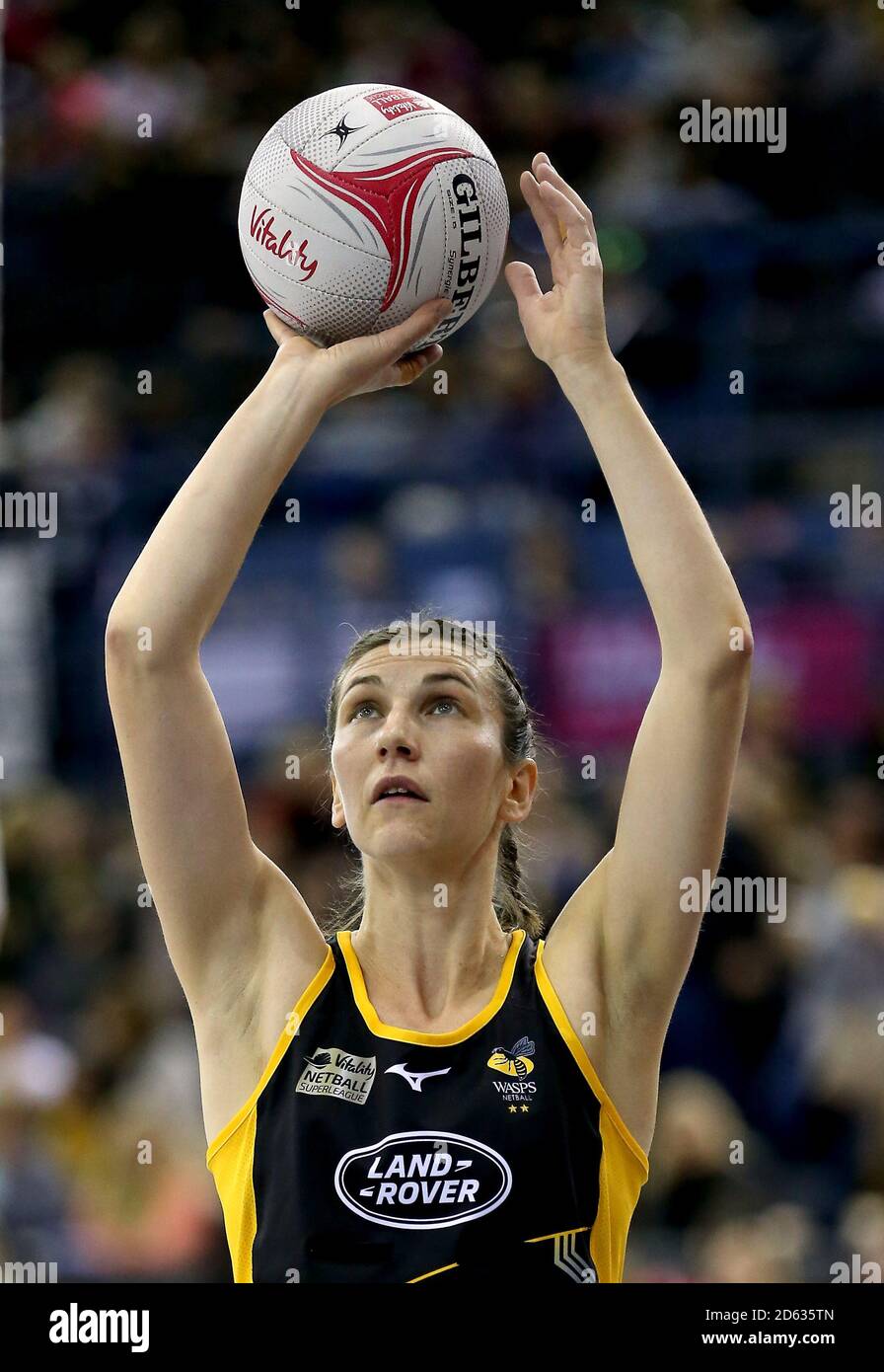 Rachel Dunn, Wasps Netball Stock Photo - Alamy