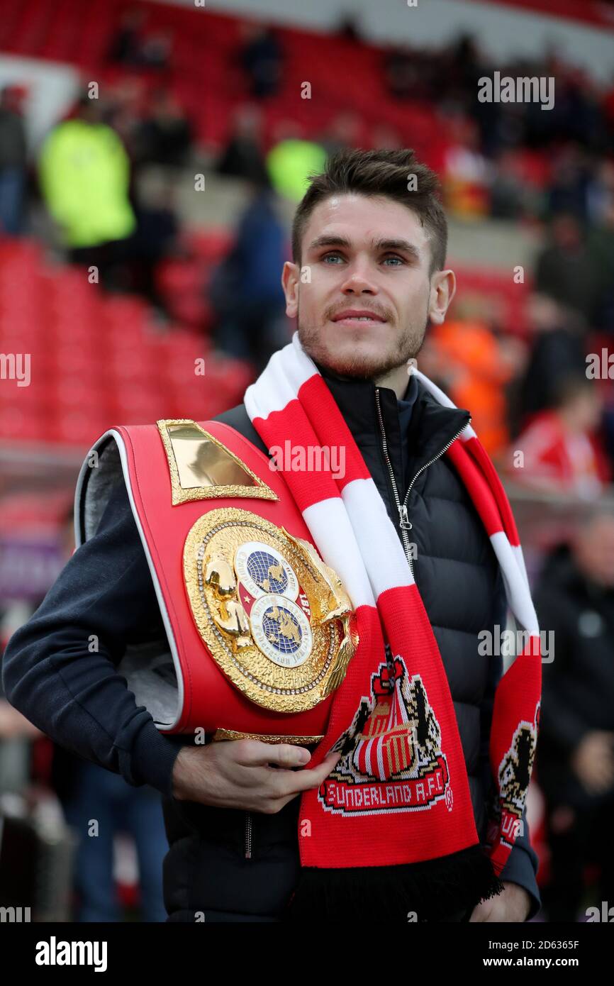 Tom Ward, British super-bantamweight champion at Sunderland's Stadium ...