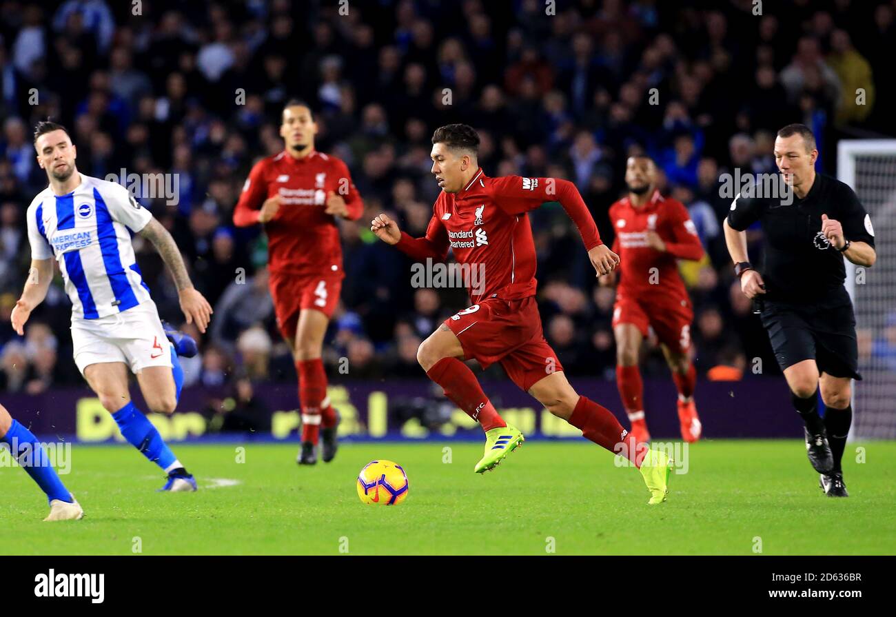 Liverpool's Roberto Firmino in action Stock Photo - Alamy