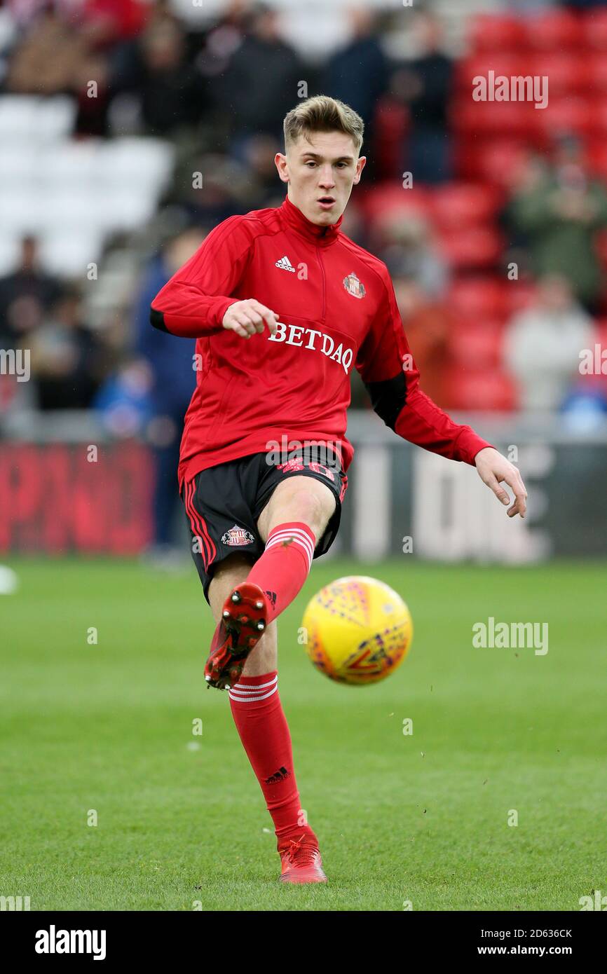Sunderland's James Dunne Stock Photo - Alamy