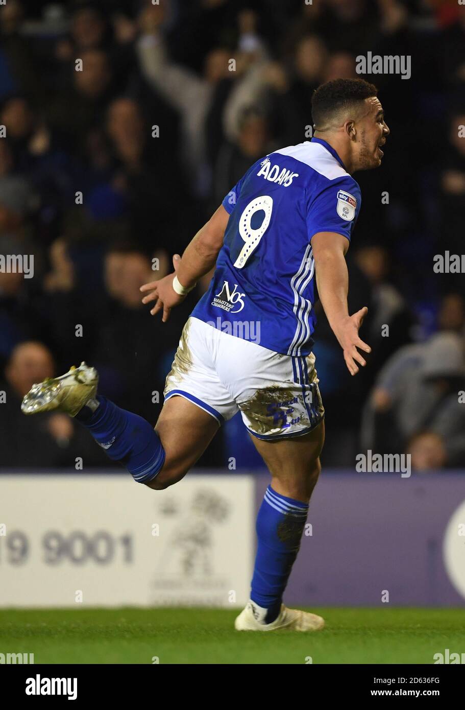 Birmingham City's Che Adams celebrates scoring the equalising goal ...