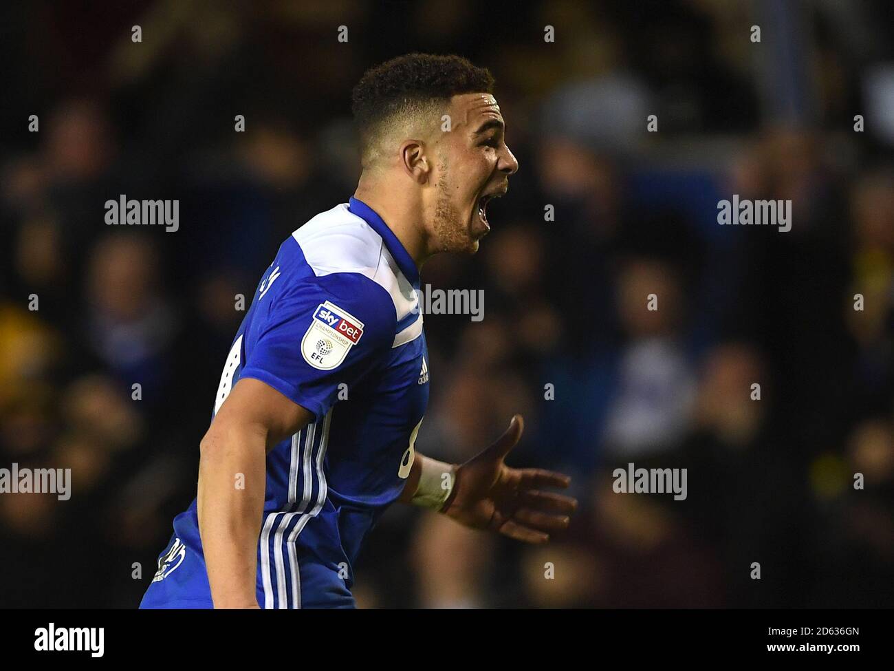 Birmingham City's Che Adams celebrates scoring the equalising goal ...
