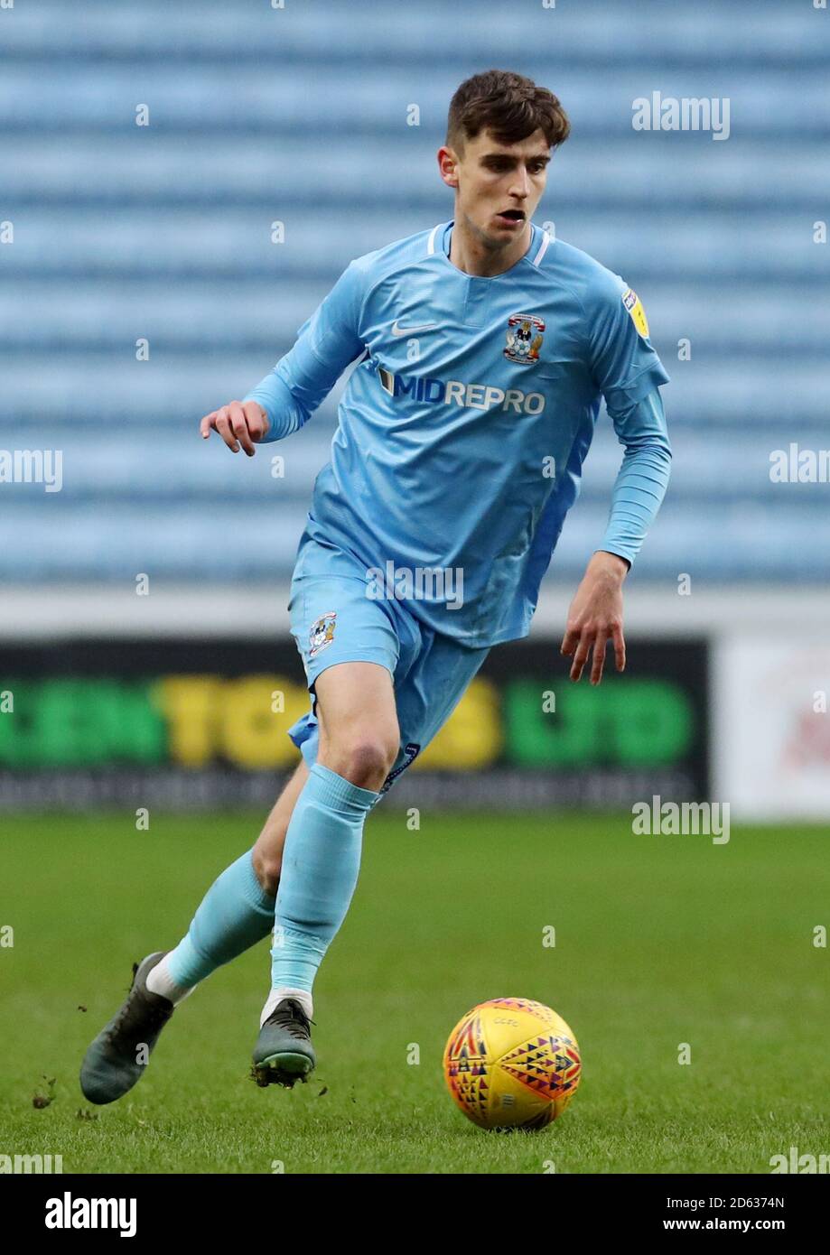 Coventry City's Tom Bayliss Stock Photo - Alamy