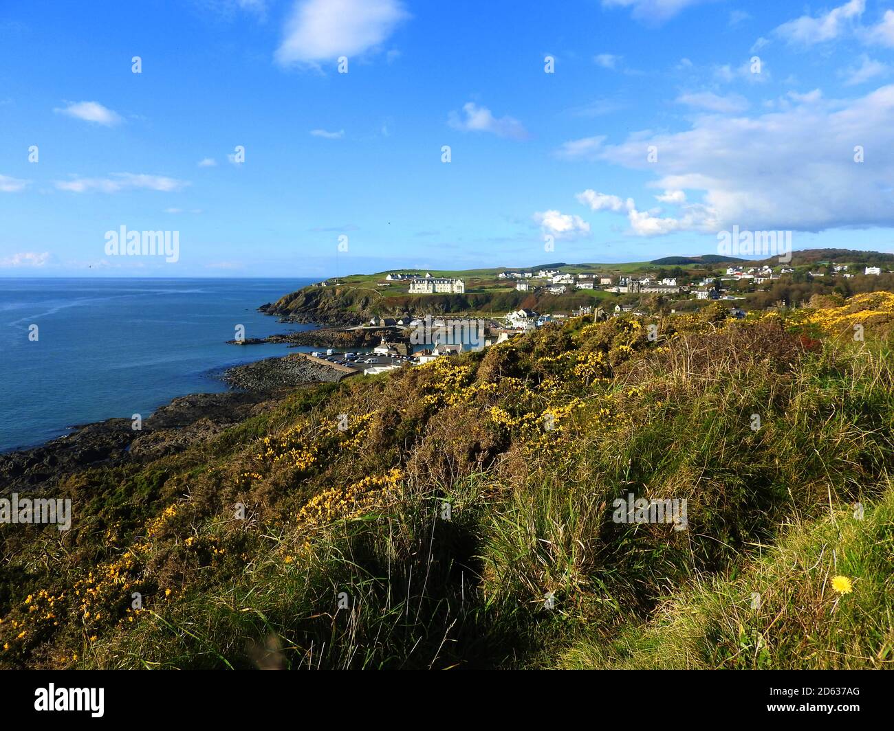 A view of Portpatrick - Scotland -Oct 2020 - Portpatrick is the ...