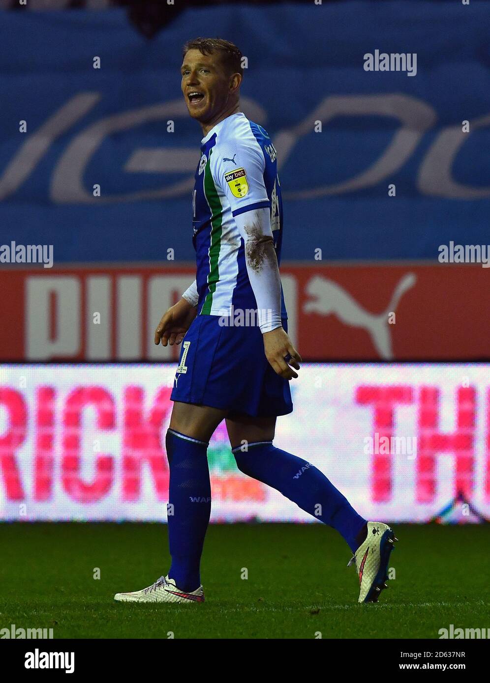 Joe Garner, Wigan Athletic Stock Photo - Alamy