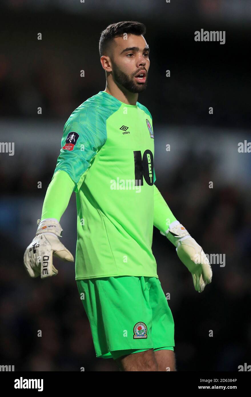 Blackburn Rovers goalkeeper David Raya Stock Photo - Alamy