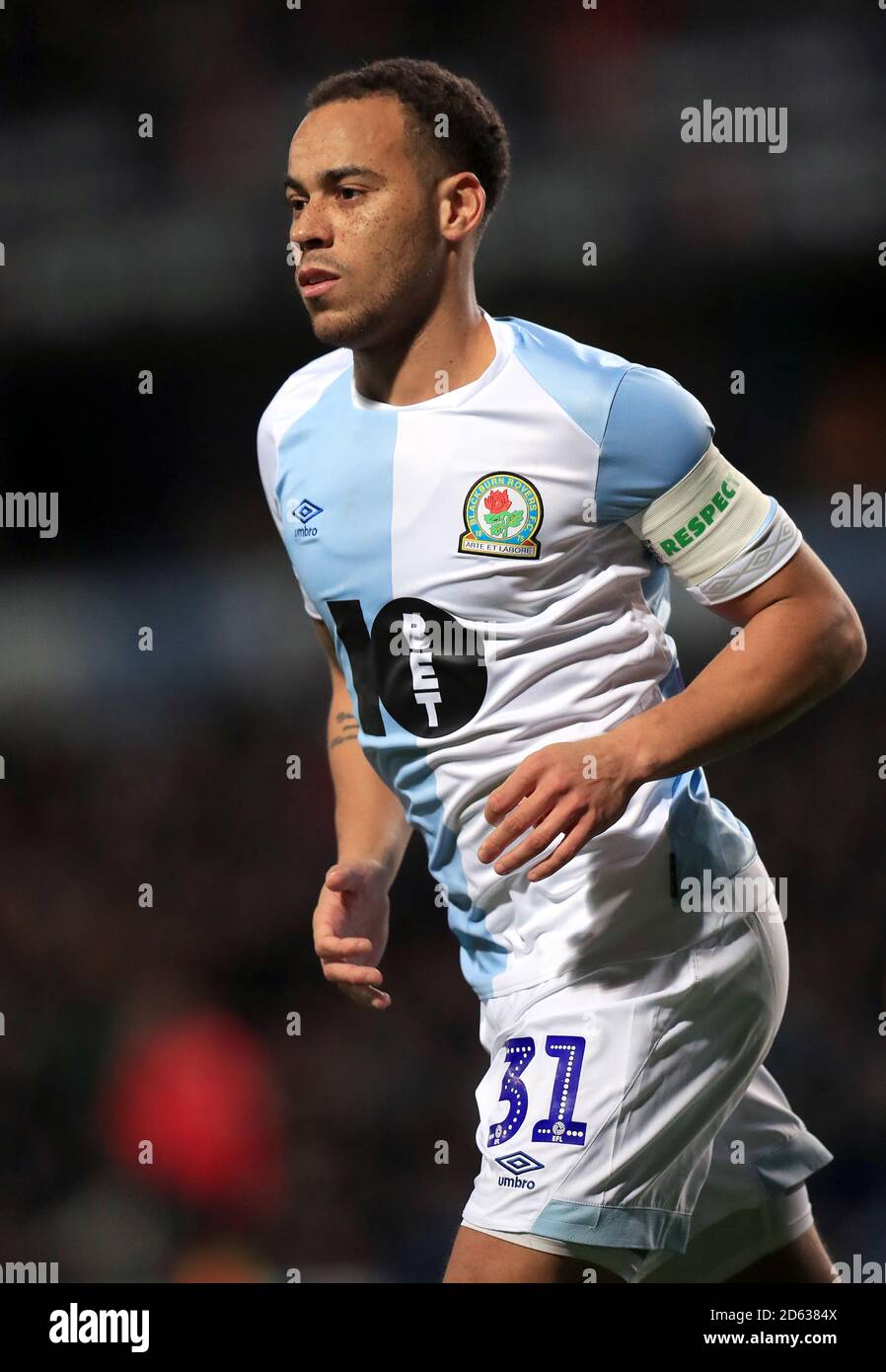 Blackburn Rovers' Elliott Bennett Stock Photo - Alamy