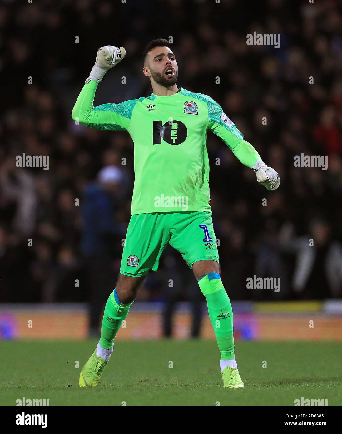 Blackburn Rovers goalkeeper David Raya Stock Photo - Alamy