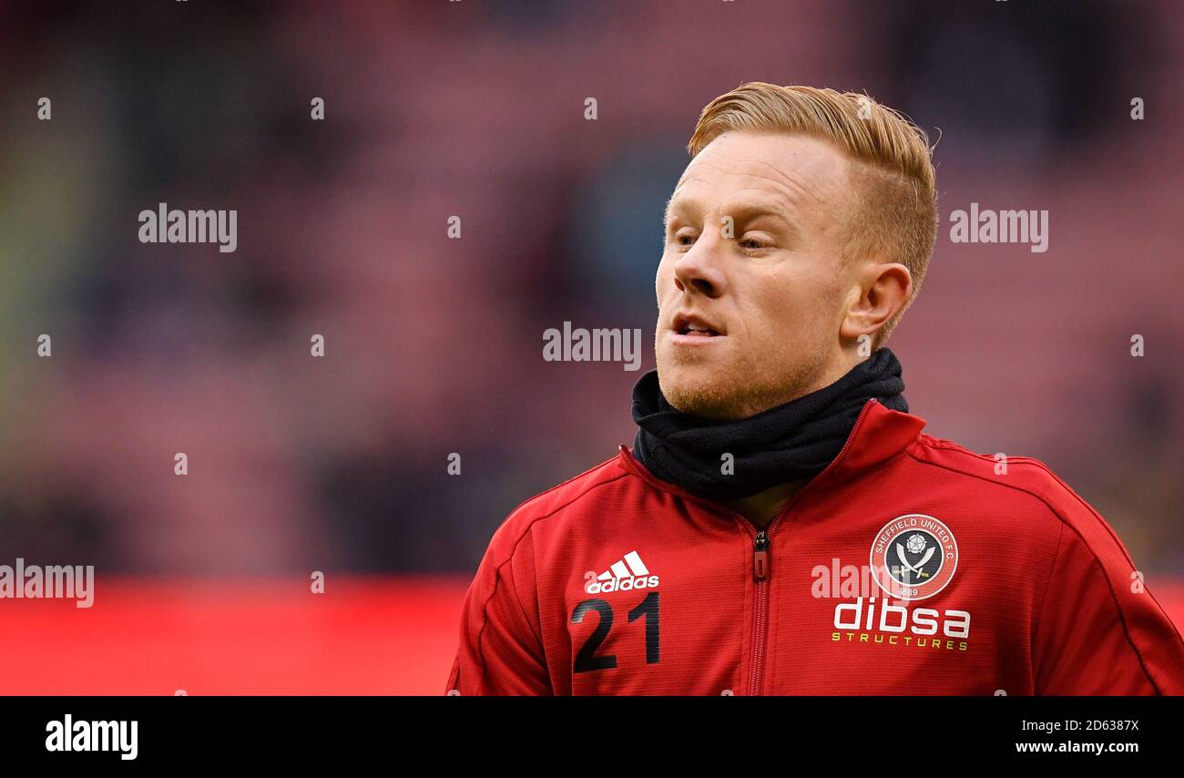 Sheffield United's Mark Duffy Stock Photo - Alamy