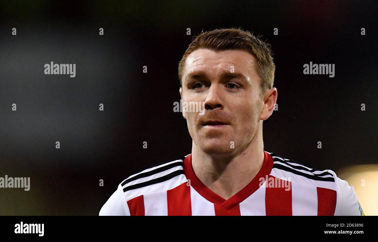 Sheffield United's John Fleck Stock Photo - Alamy