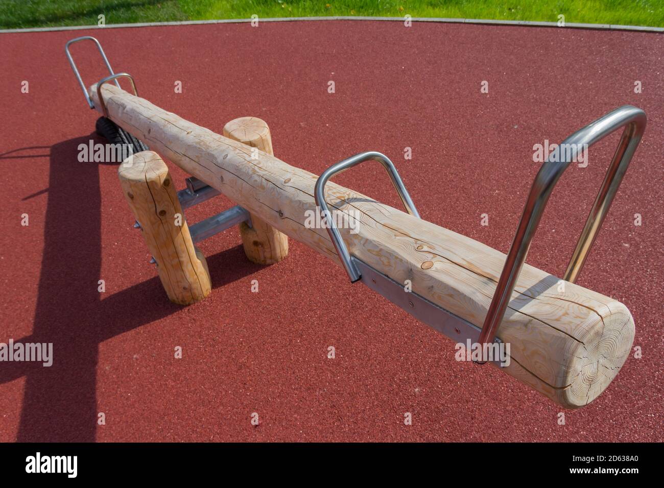 Balance beam playground hi-res stock photography and images - Alamy