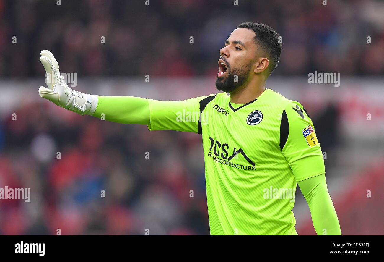 Millwall's Jordan Archer Stock Photo - Alamy