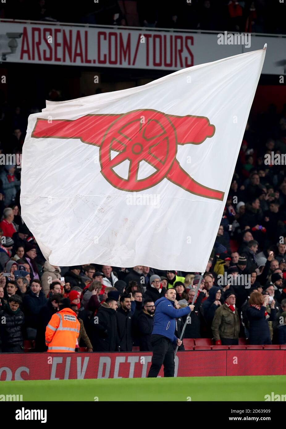 Flag At Stadium Arsenal