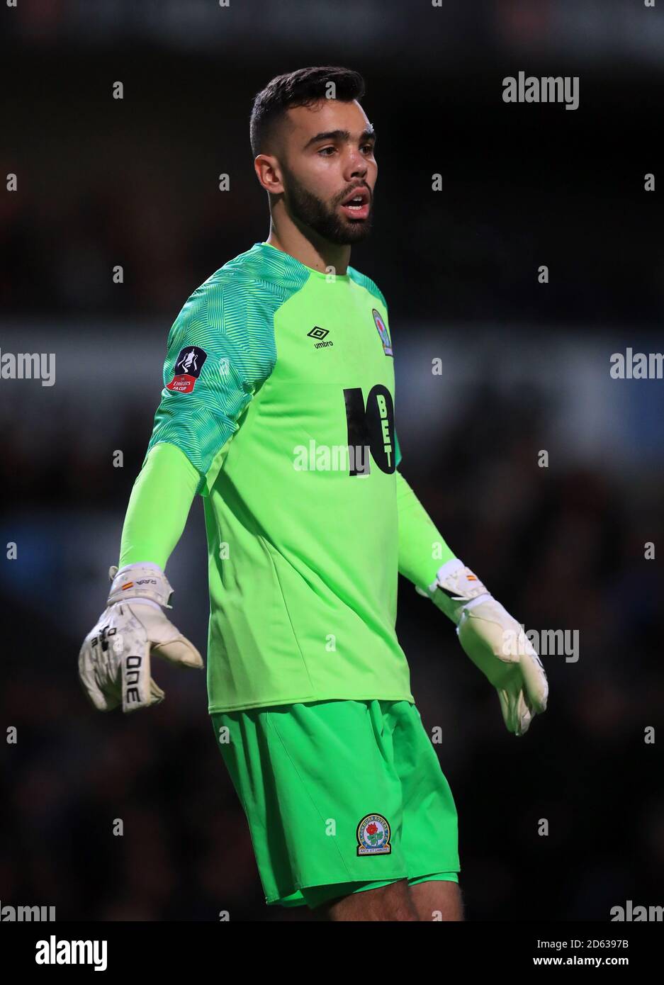 Blackburn Rovers' goalkeeper David Raya Stock Photo - Alamy