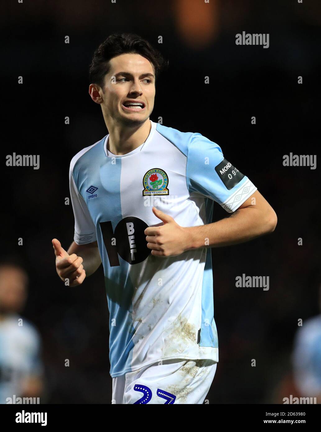 Lewis Travis, Blackburn Rovers Stock Photo - Alamy