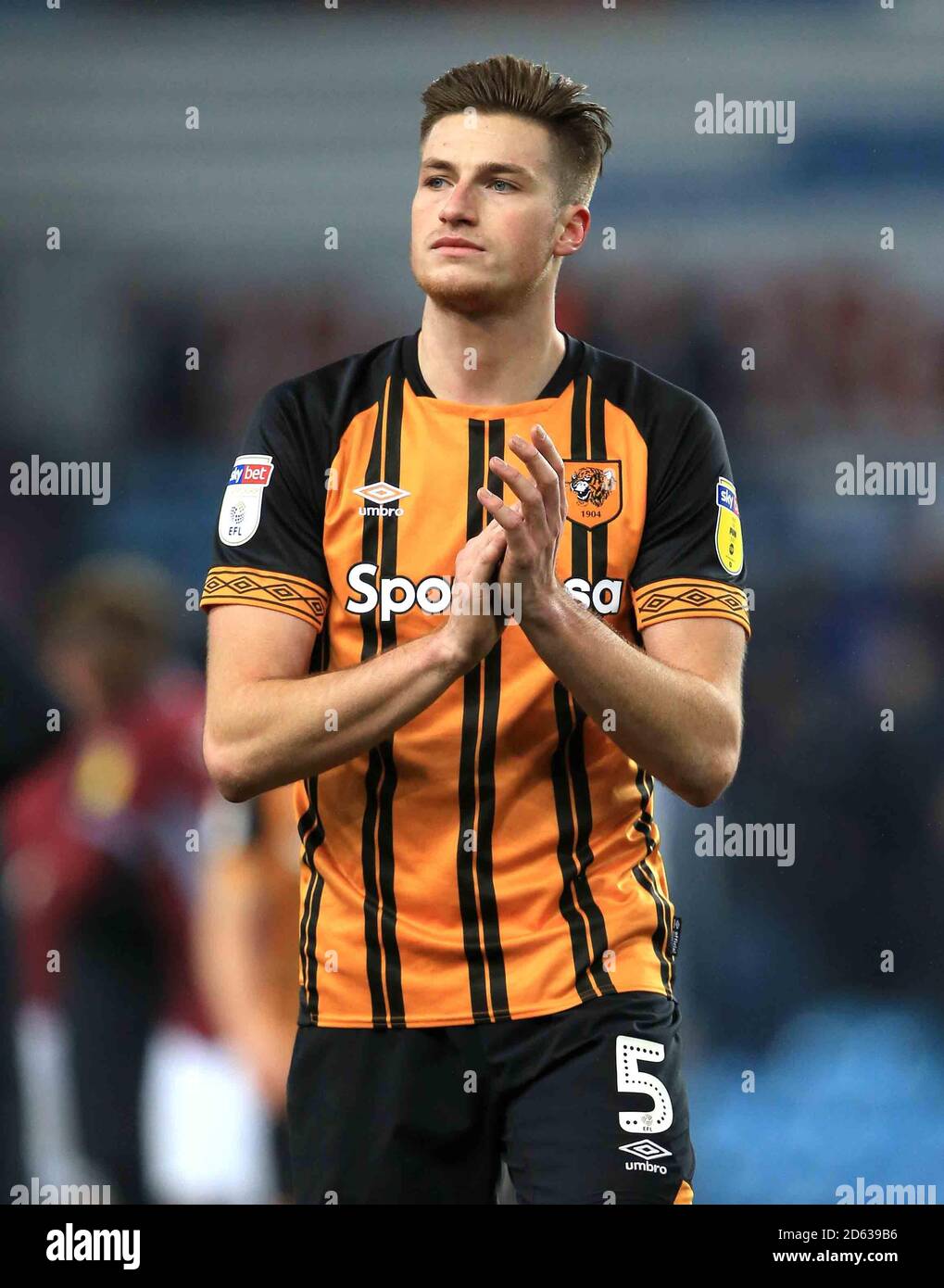 Hull City's Reece Burke Stock Photo - Alamy