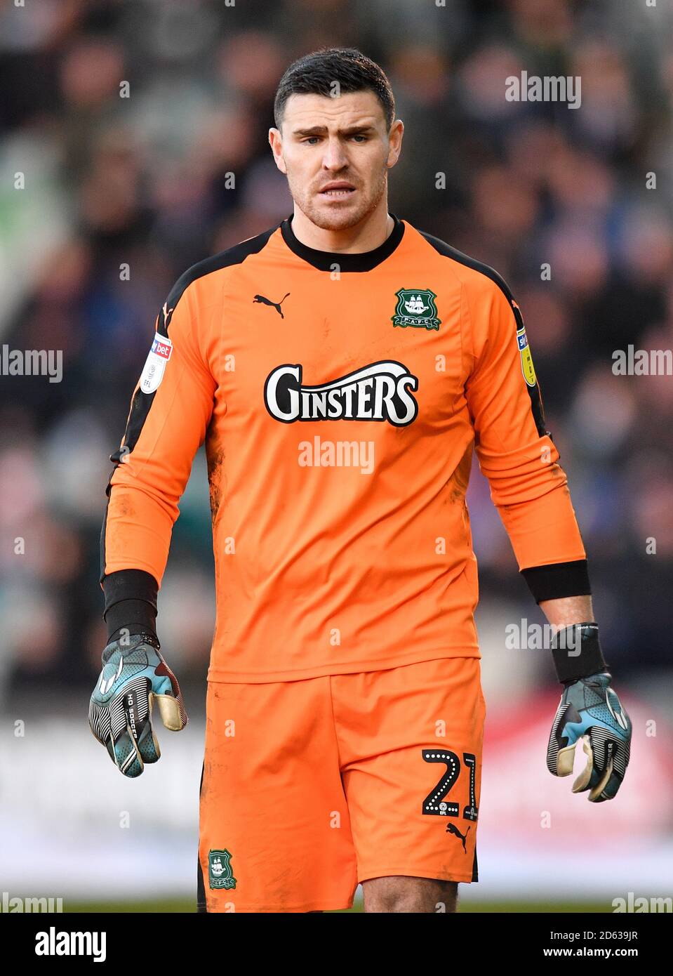 Plymouth Argyle goalkeeper Kyle Letheren Stock Photo - Alamy