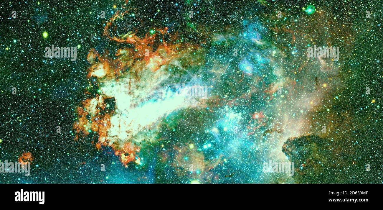 Abstract space background. Elements of this image furnished by NASA ...