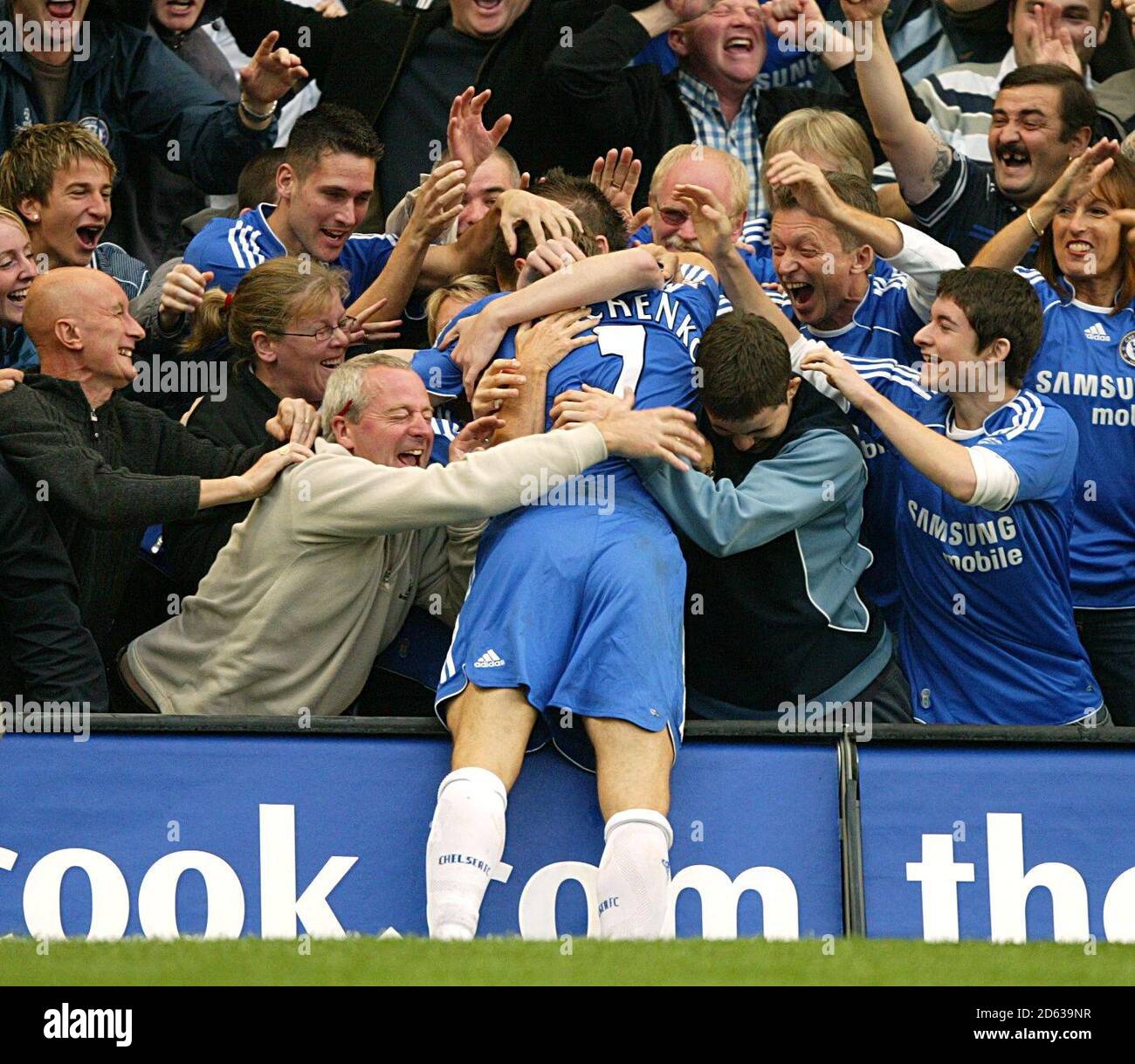 Chelsea's Andriy Shevchenko celebrates scoring the opening goal of the ...