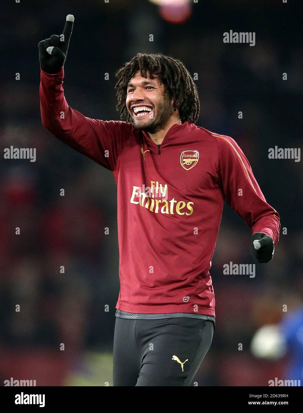 Arsenal's Mohamed Elneny Stock Photo - Alamy