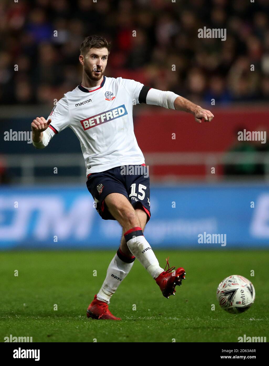 Bolton Wanderers' Luke Murphy Stock Photo - Alamy