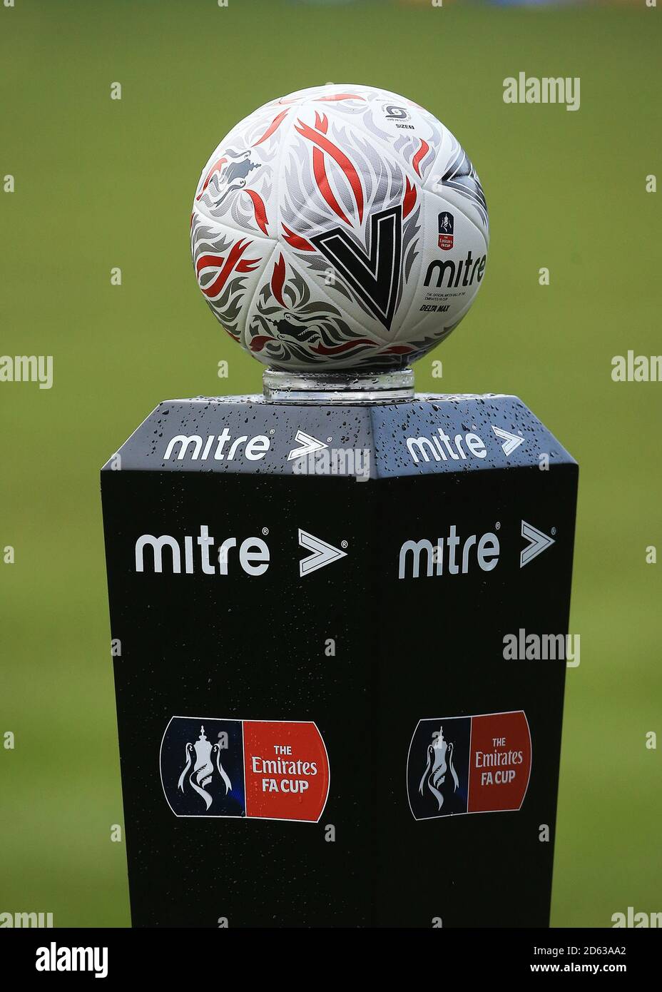 The Match Ball awaits kick off Stock Photo - Alamy