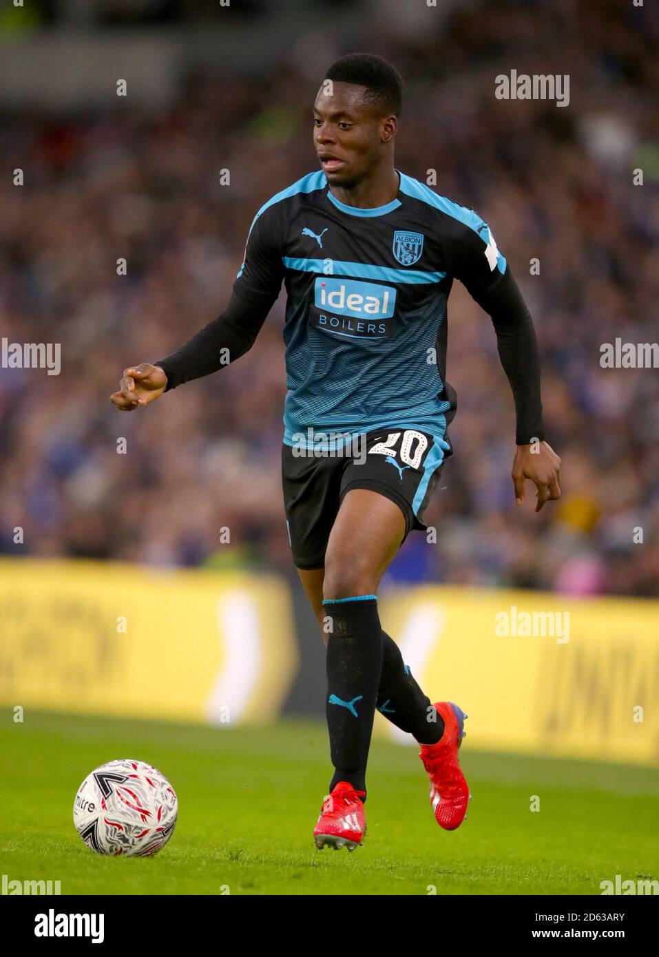 West Bromwich Albion's Jonathan Leko Stock Photo - Alamy