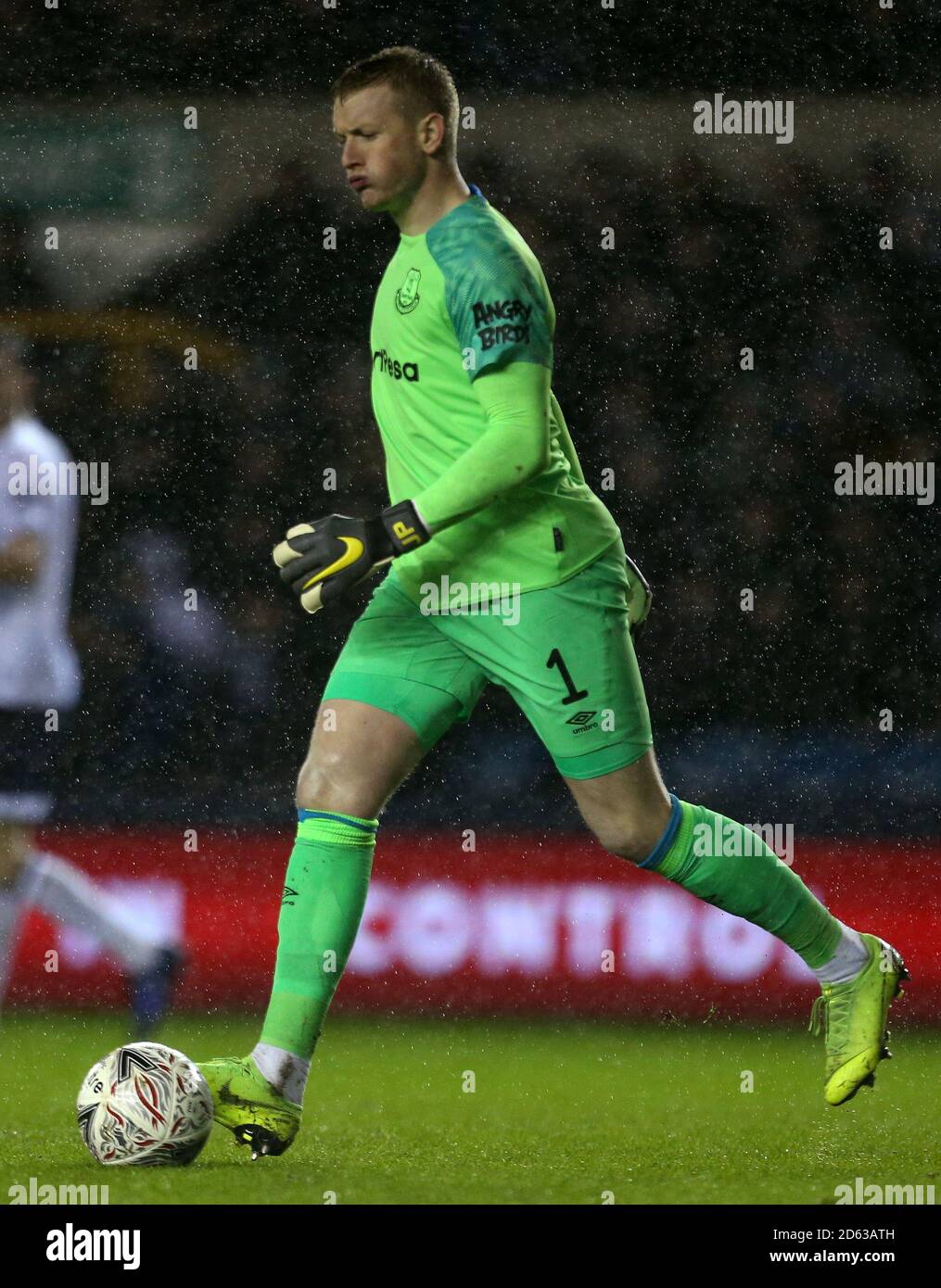 Everton goalkeeper Jordan Pickford Stock Photo - Alamy