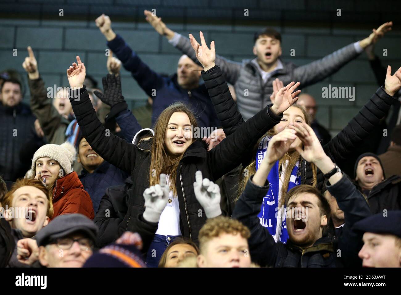 Milwall fans hi-res stock photography and images - Alamy