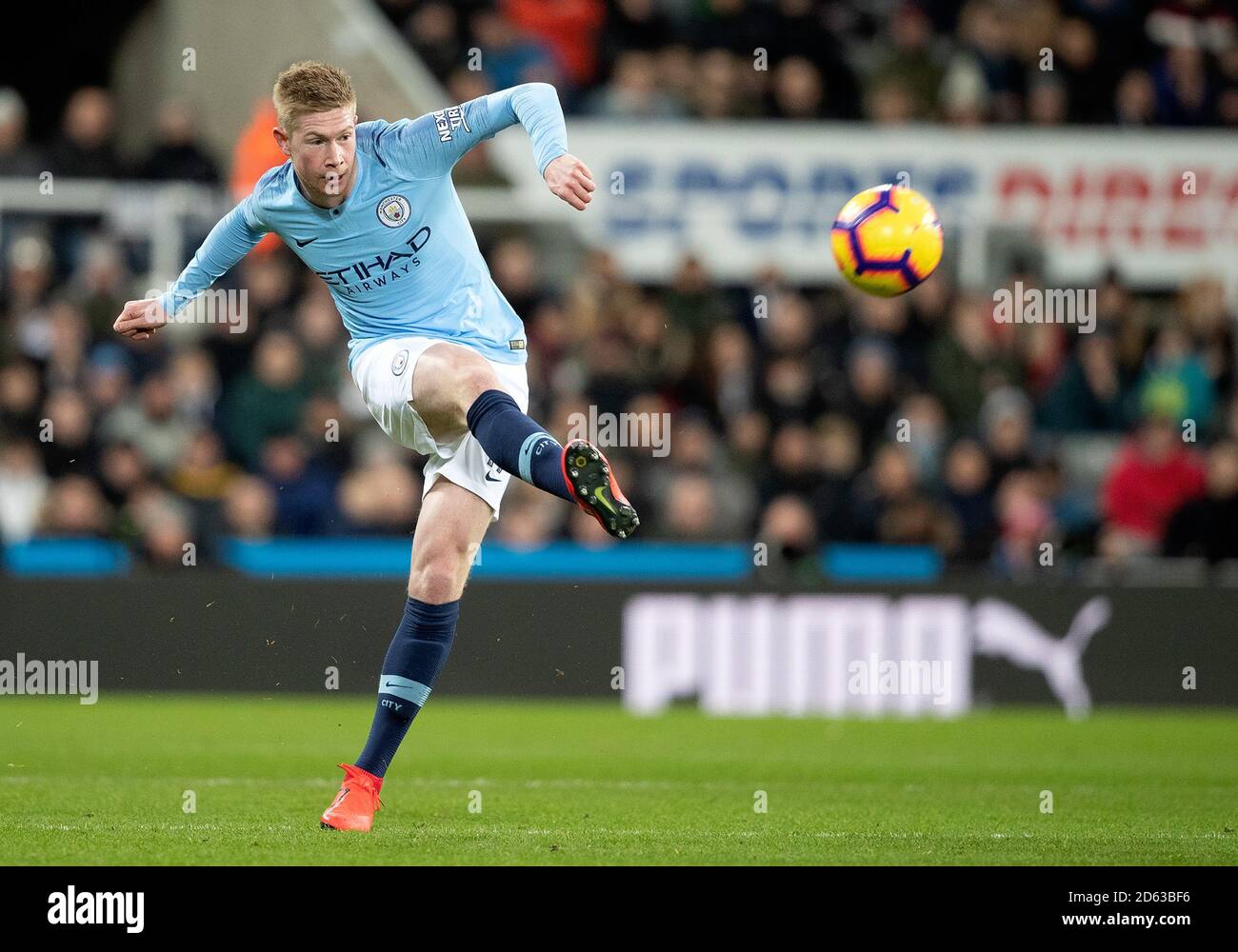 Manchester City's Kevin De Bruyne in action Stock Photo - Alamy