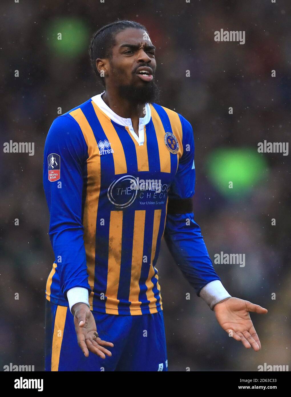 Shrewsbury Town's Anthony Grant Stock Photo - Alamy
