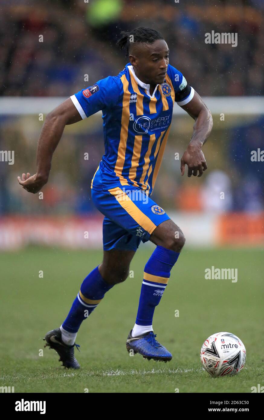 Shrewsbury towns omar beckles hi-res stock photography and images - Alamy