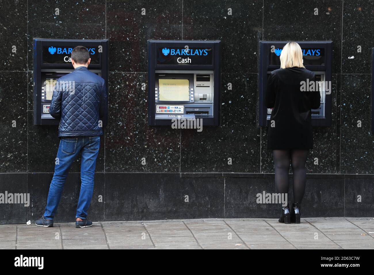 Outside the barclays bank hi-res stock photography and images - Alamy